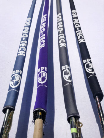 Baitcasting & Spinning Fishing Rod Sock by ROD PRO-TECH