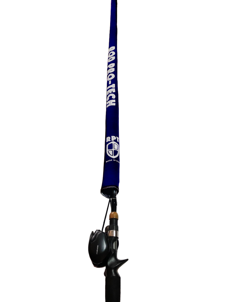 Baitcasting & Spinning Fishing Rod Sock by ROD PRO-TECH